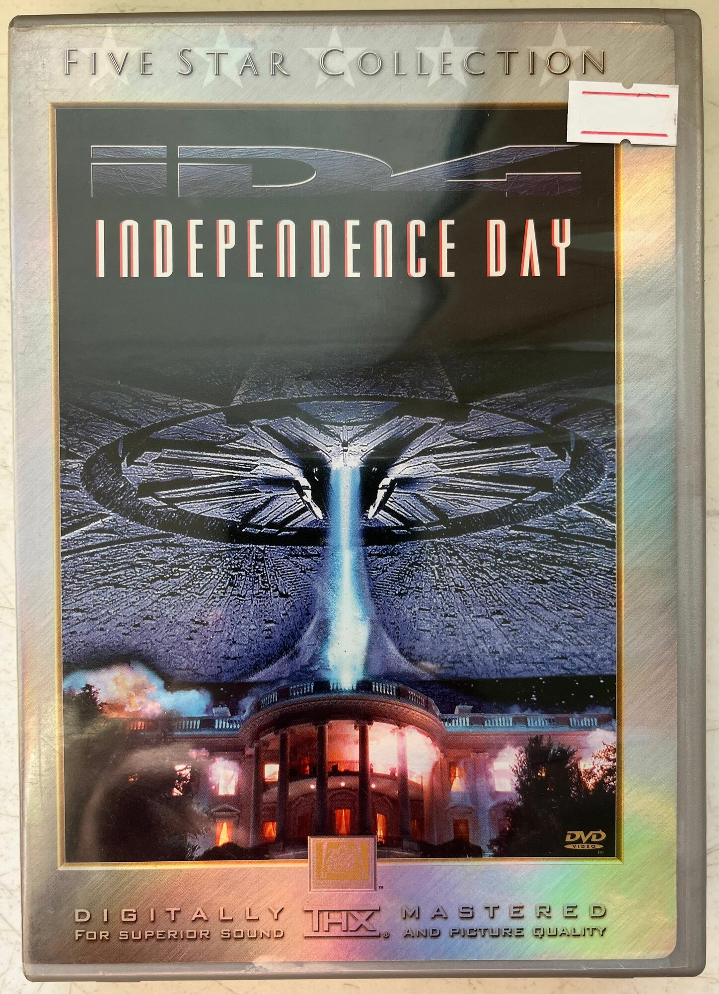Independence Day / День независимости (1996, Уилл Смит) (без русского языка, американск. диск R1) 2DV