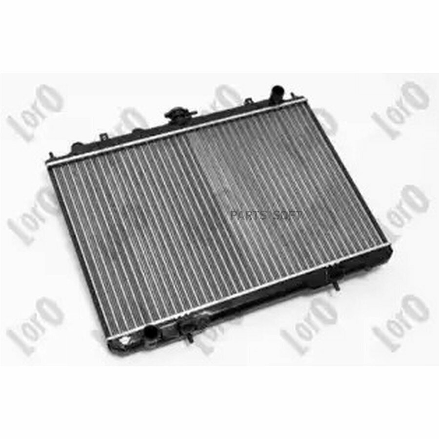 Радиатор системы охлаждения NISSAN X-TRAIL (T30) (01-) 2.2 dCi (MAN, AC +/-, DIESEL) от официального дистрибьютора, LORO, артикул 0350170021