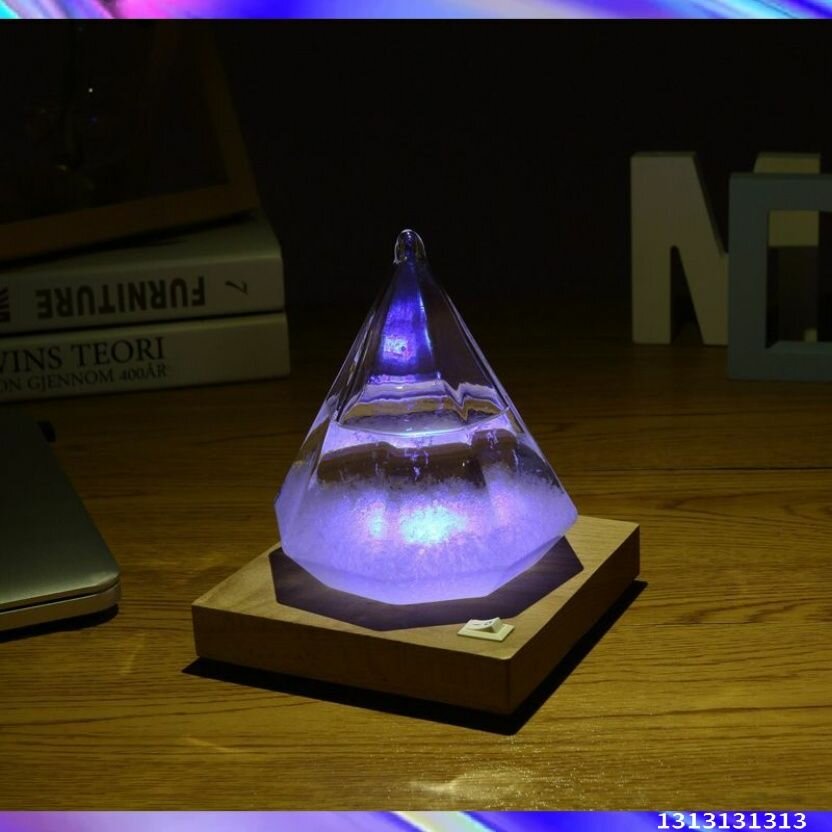 Эксклюзивный метеоприбор Stormglass XL 13 см с RGBосвещением