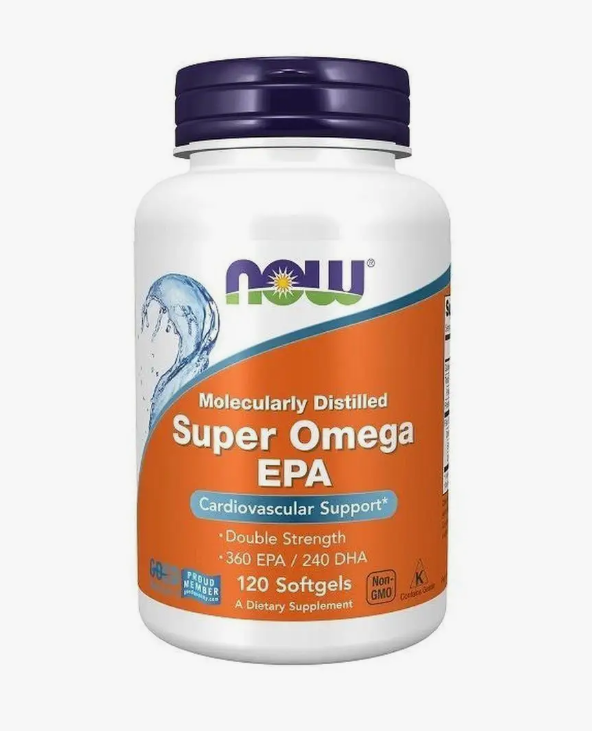 Рыбий жир Нау Фудс Супер Омега ЭПК 120 капс / Now Foods Super omega EPA 120 caps