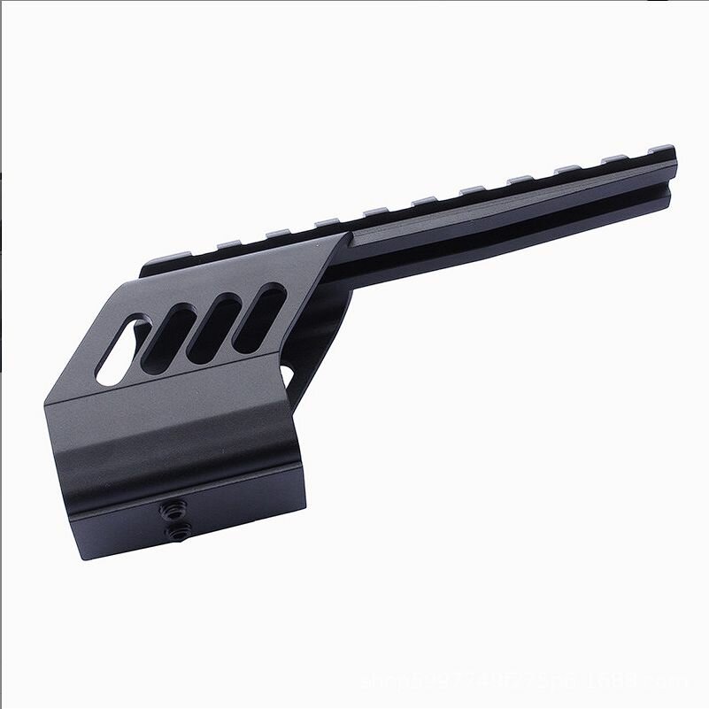 Планка пикатинни на пистолет Glock 17, 18, 19, металл, 20мм HC-PJ-011 (Черный)