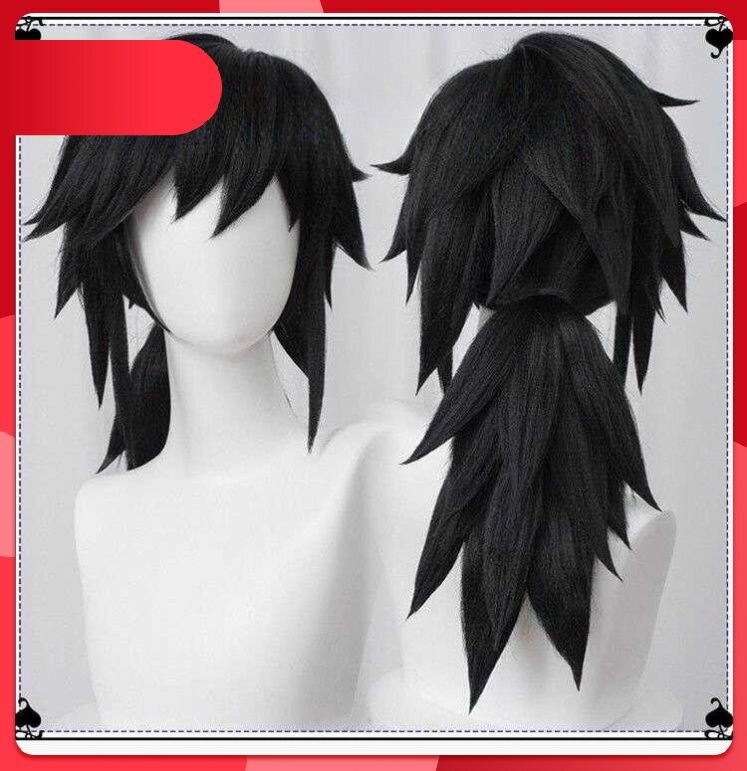 Парик для косплея из "Клинка, рассекающего демонов", набор париков