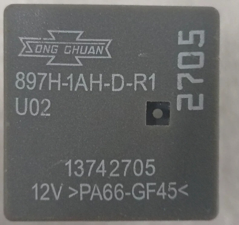 897H-1AH-D-R1/13742705 12VDC реле,10PCS