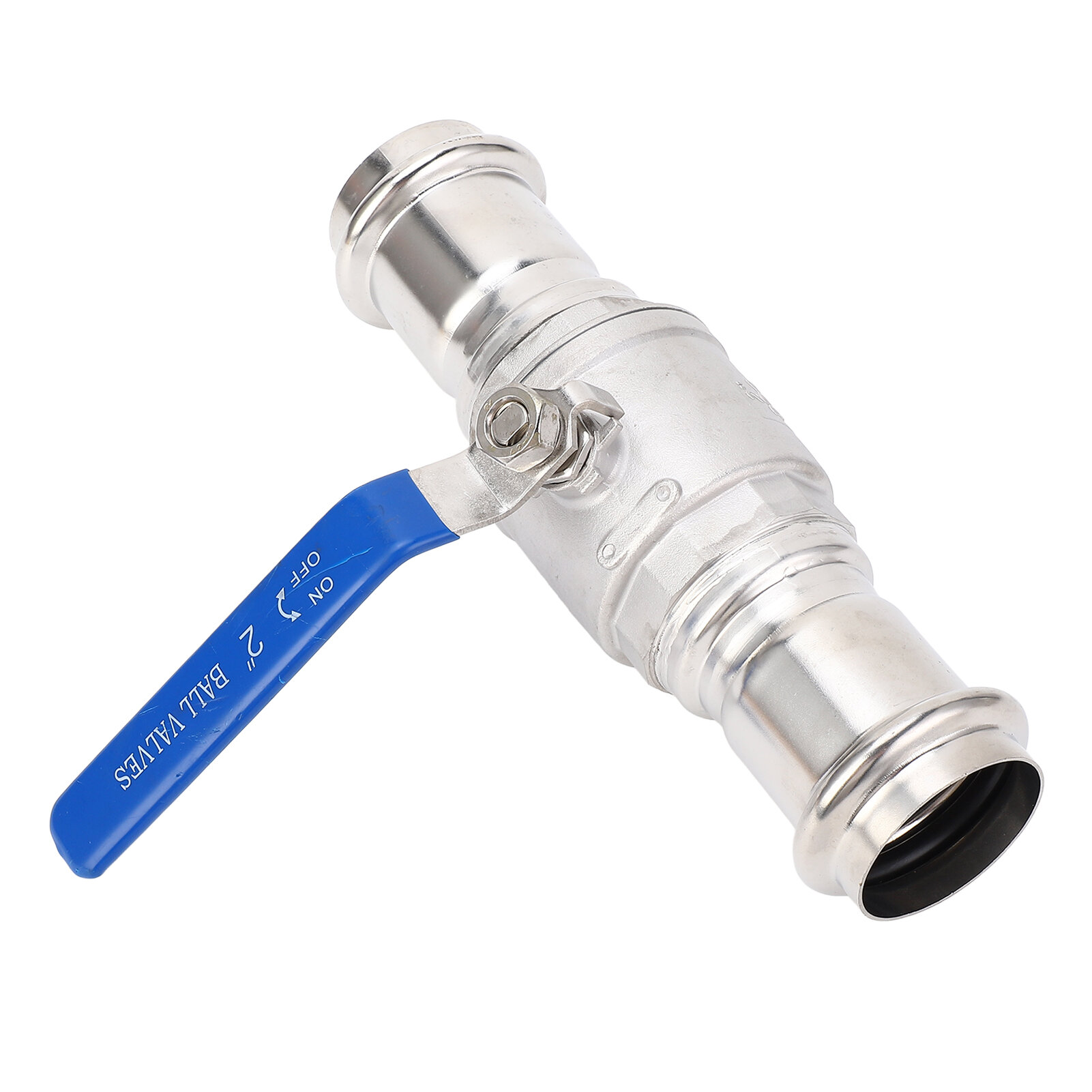 Пресс-шаровой кран 2 дюйма DN50 1000PSI WOG 304 шаровой кран из нержавеющей стали для трубы для воды, масла, пара