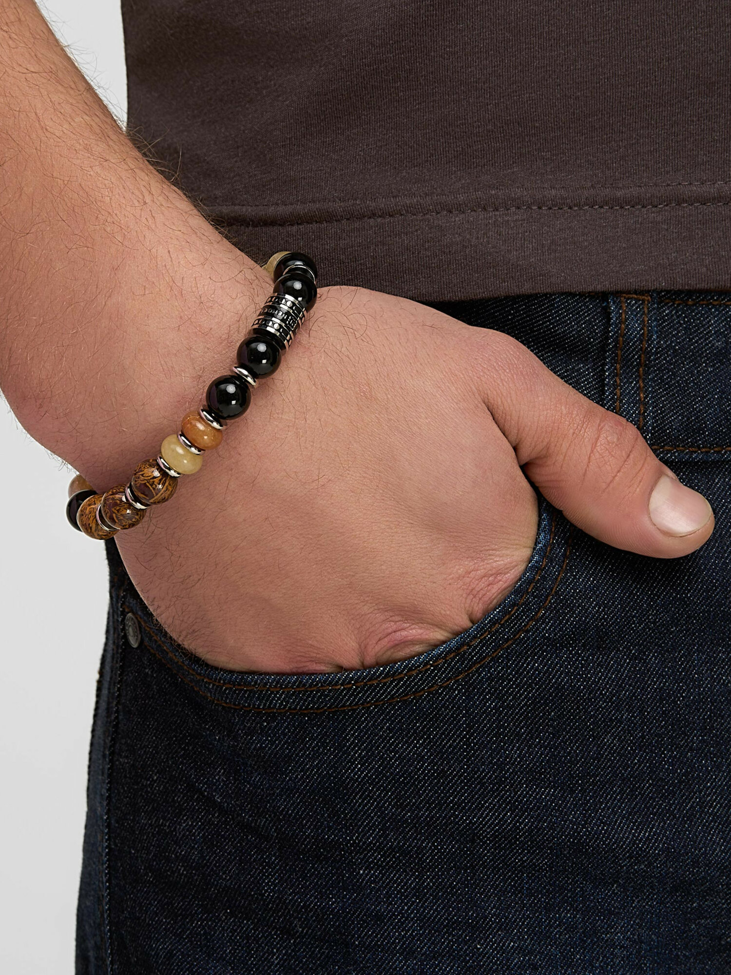 Браслет, агат