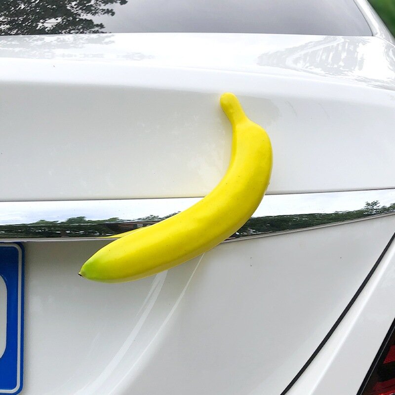 Милые фруктовые украшения/декоративные элементы для багажников автомобилей, креативные украшения для топливных баков, универсальные украшения.