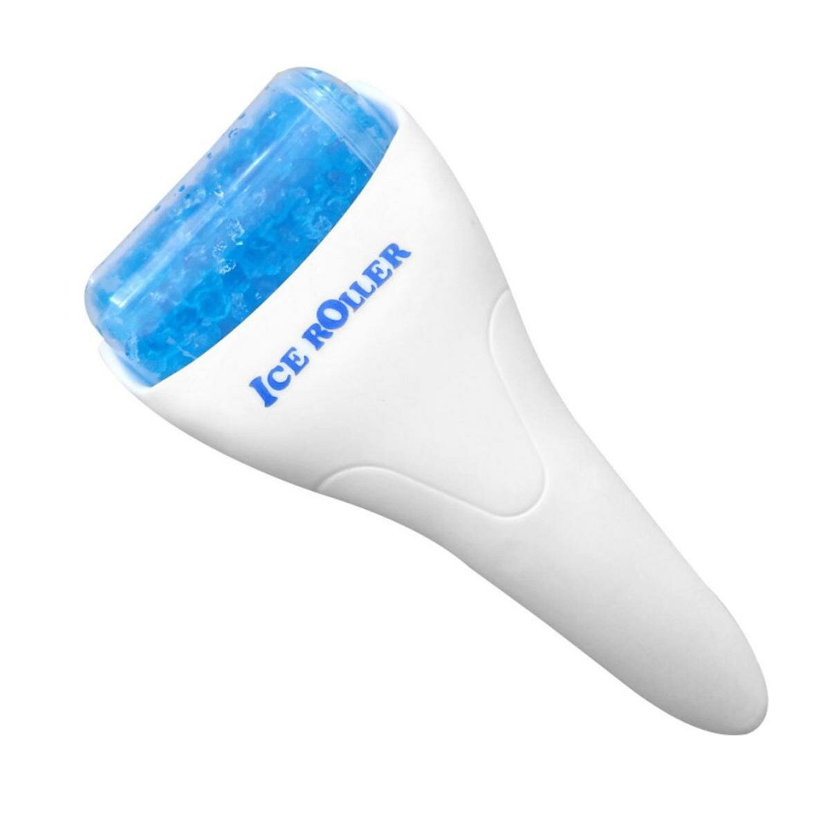 Ролик для лица, крутой ледяной роликовый массажер, массажный инструмент для подтяжки лица, синий, не окрашен
