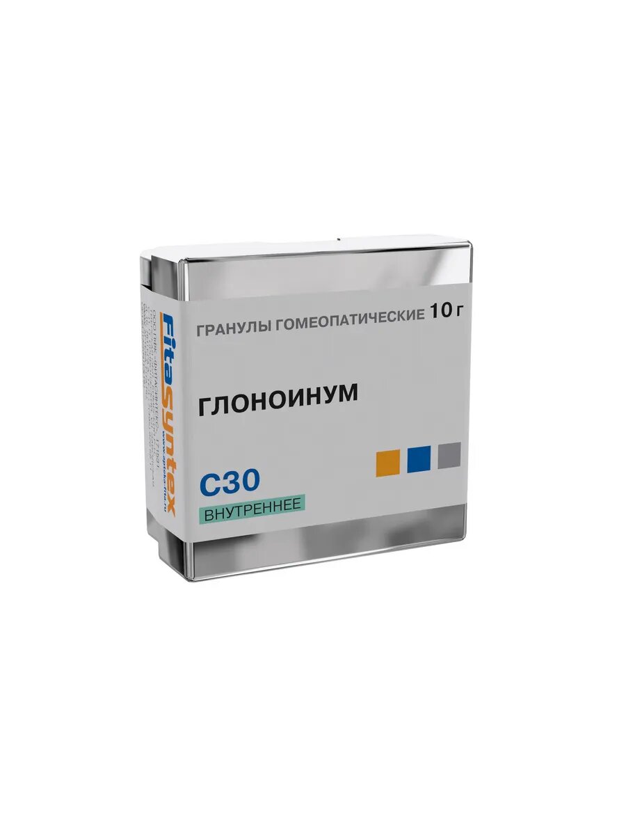 Глоноинум С30, гранулы гомеопатические моно, 10 грамм , Фитасинтекс