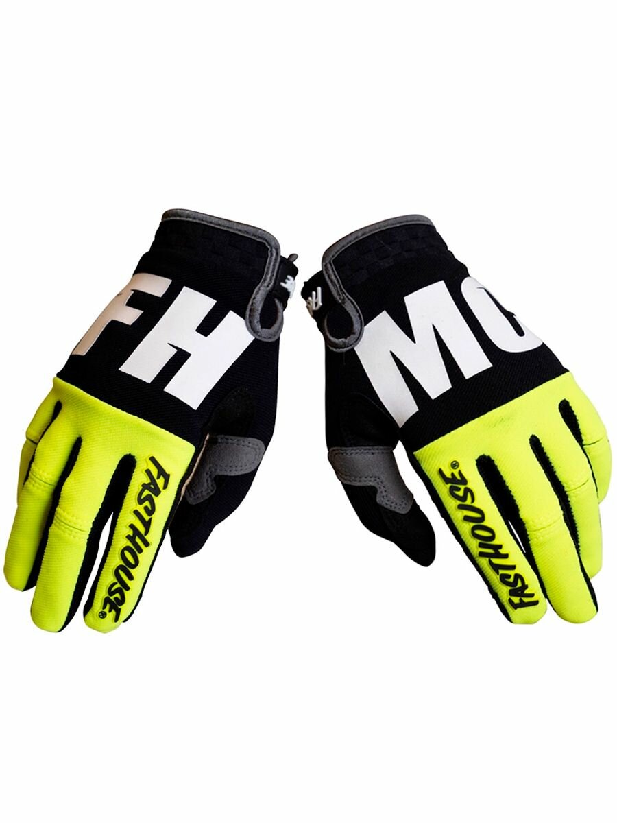 Мотоперчатки FastHouse / Перчи кроссовые, велосипедные, для картинга