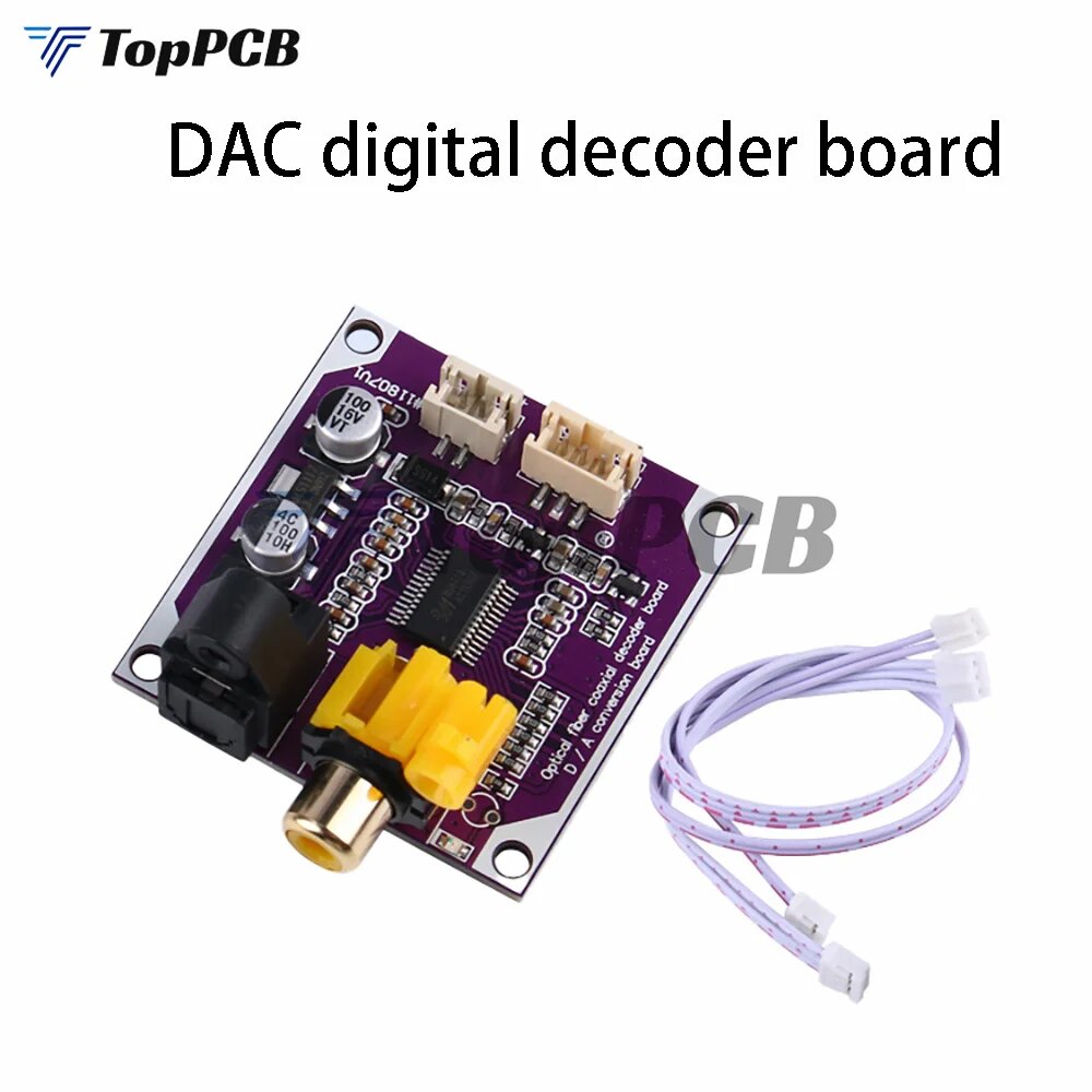 Цифровой аудио декодер DAC 24 бит 192 кГц