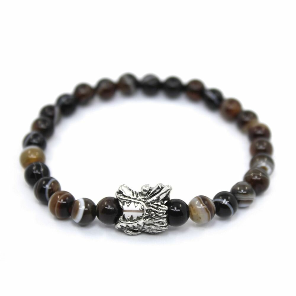 Браслет, агат