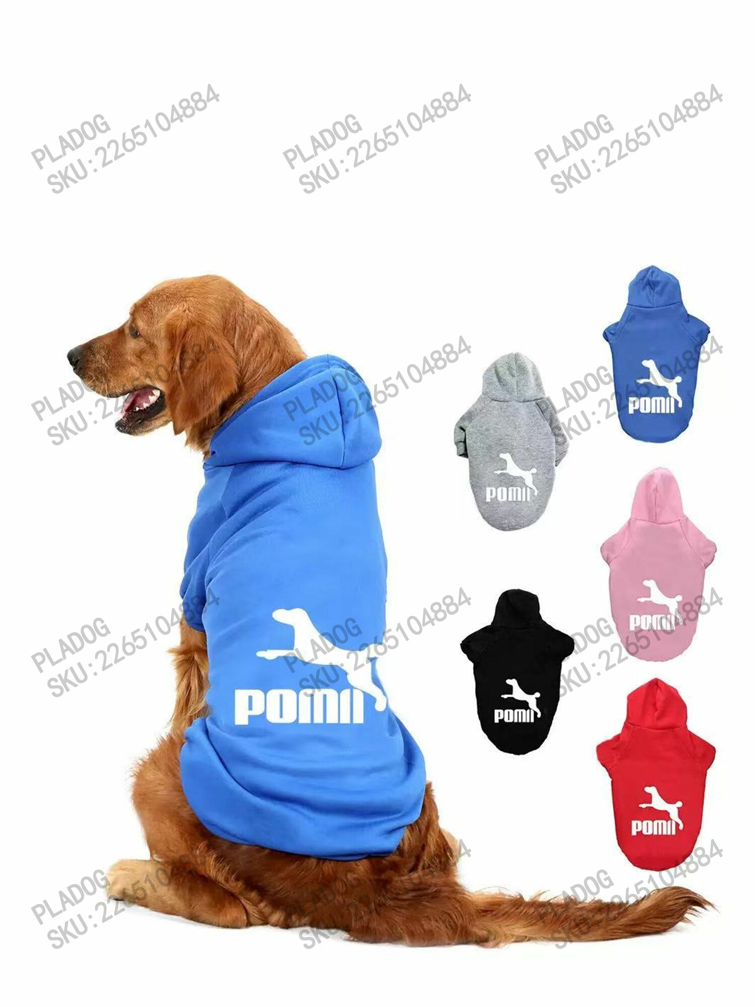 Зимняя одежда для питомца! Утеплённая толстовка с капюшоном (собаке и кошке). Греем любимцев правильно!