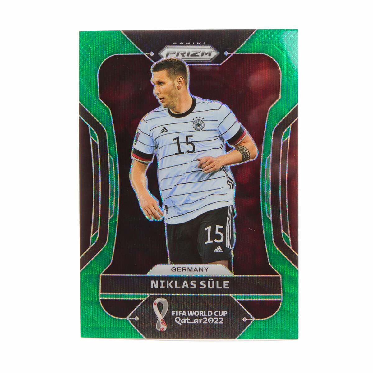 Коллекционная карточка Panini Prizm FIFA World Cup Qatar 2022: #115 Nikolas Sule - Green Wave