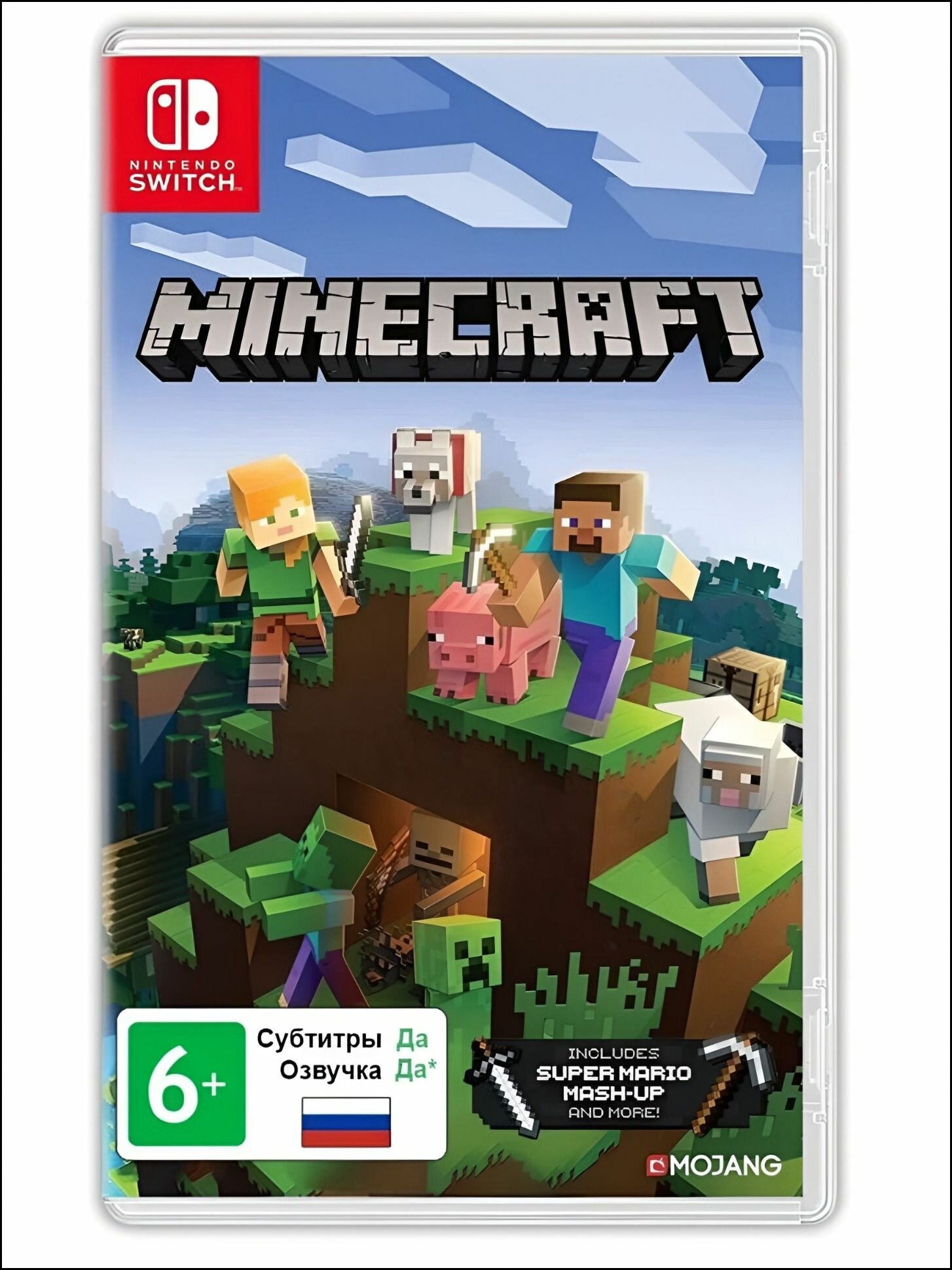 Игра Майнкрафт O47M (Nintendo Switch, Английская версия)