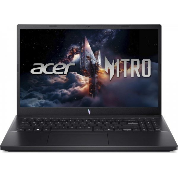 Ноутбук Acer Nitro V 15 ANV15-52-54JU 15.6", IPS, Intel Core i5 13420H 2.1ГГц, 8-ядерный, 16ГБ DDR5, 1ТБ SSD, NVIDIA GeForce RTX 4050 для ноутбуков - 6 ГБ, без операционной системы, черный (