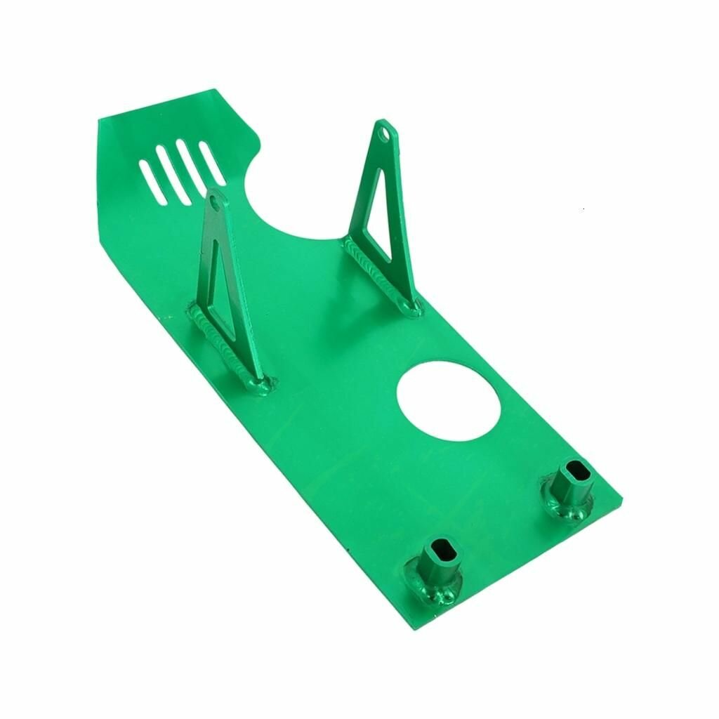 Прочная алюминиевая защитная пластина двигателя для KLX80 KX85 125-250cc, Зеленый