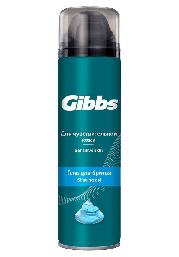Gibbs Sensitive Skin - Shaving Gel Гель для бритья для чувствительной кожи 200 мл.