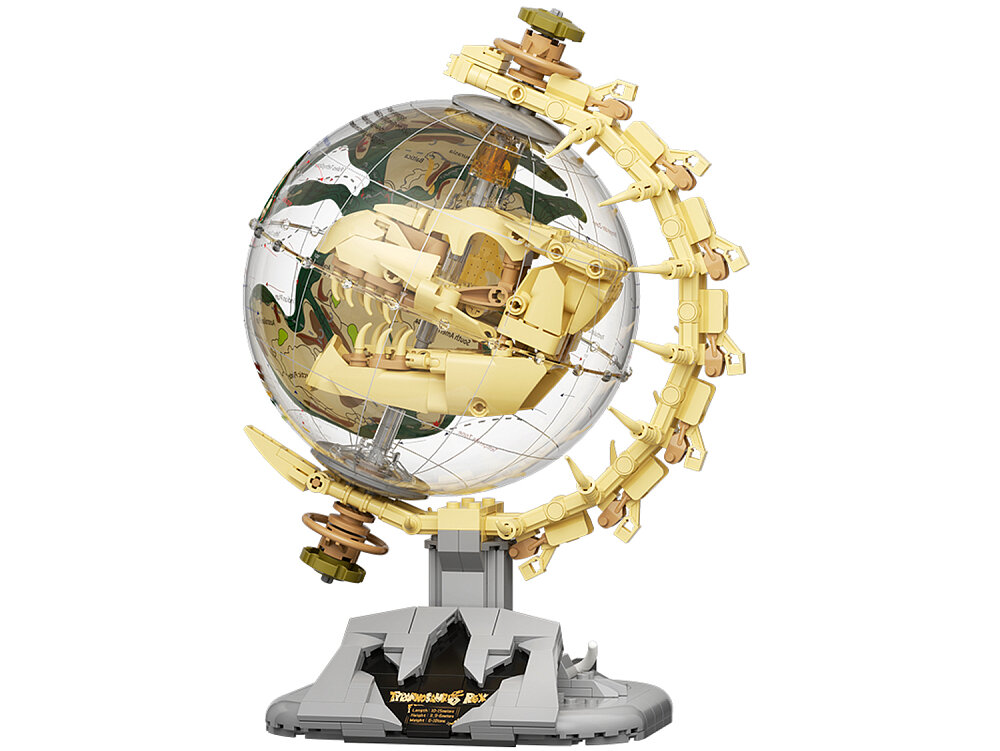 Конструктор JAKI F5-I0003 Конструктор Глобус: Эра динозавров