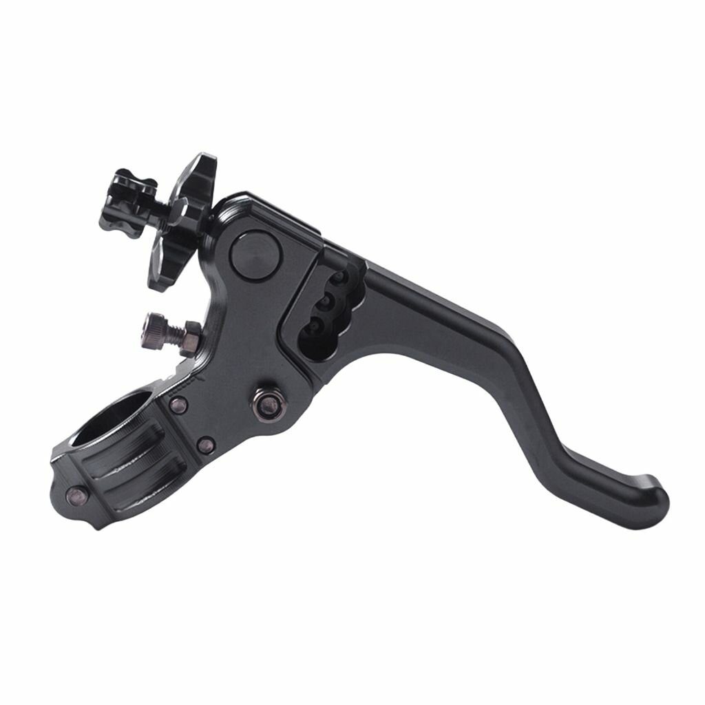 Универсальный короткий рычаг сцепления подходит для большинства мотоциклов с кабелем 22 мм 7/8 дюйма. Легко монтируемые детали для мотоциклов.