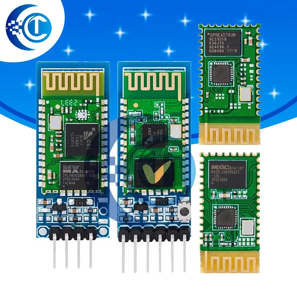 Bluetooth модуль HC-05 с пинами — фото 1