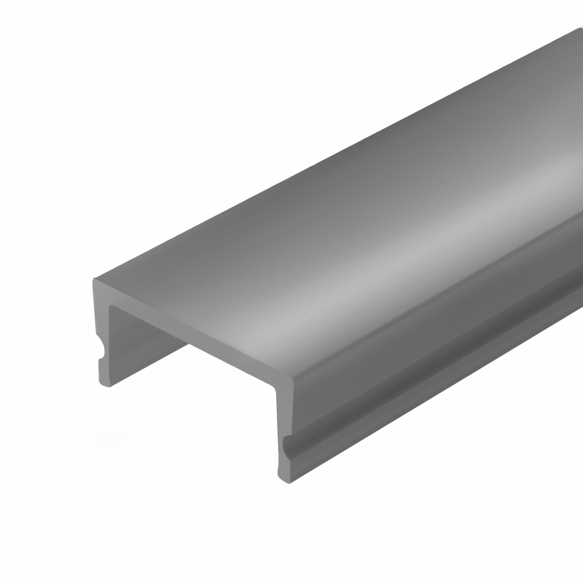 Экран для профиля для светодиодной ленты Arlight Экран SL-W17-2000 OPAL BLACK (Arlight, Пластик), 2м