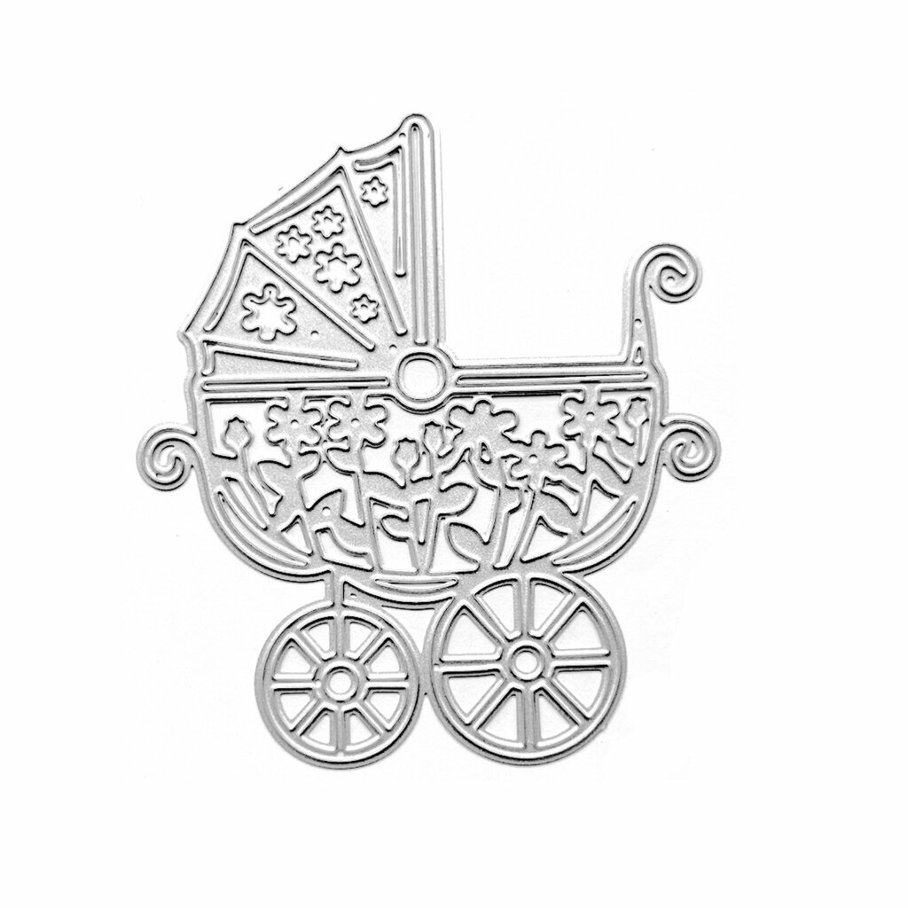 Детская Коляска Для Резки Металла Умирает DIY Из Углеродистой Стали С Тиснением Шаблона Трафарета
