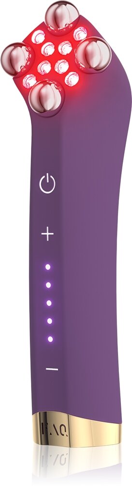 Foreo Устройство для моделирования лица со светодиодом и двойным микротоком FAQ 401, цвет фиолетовый