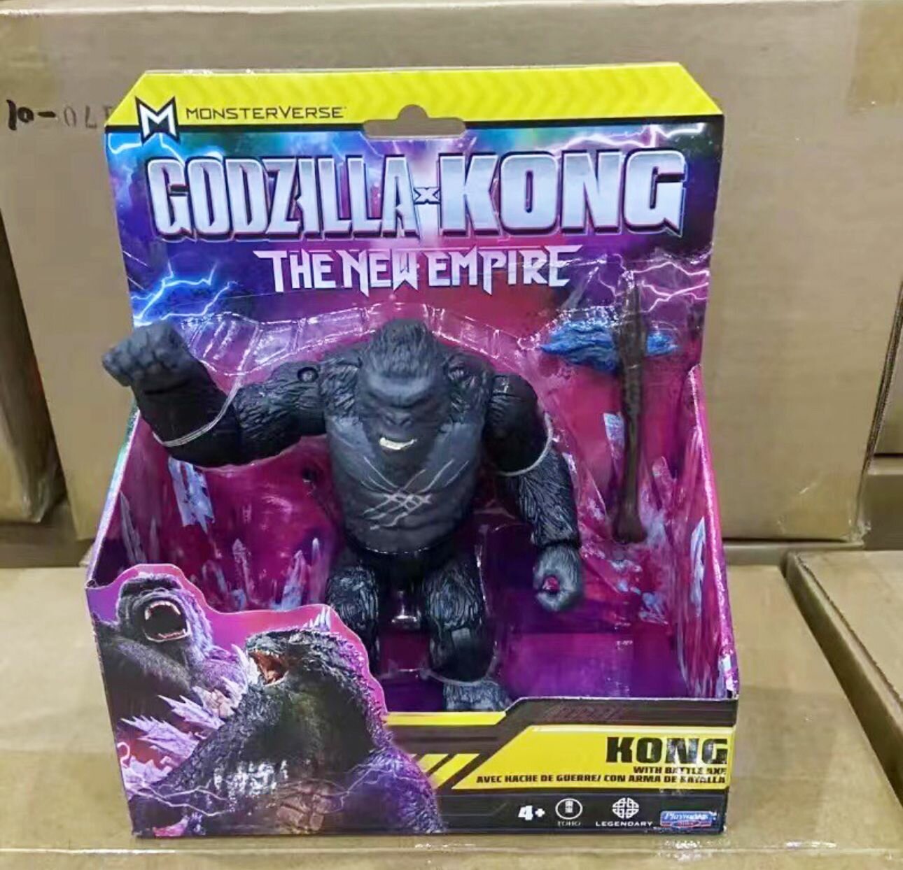Playmates Toys Monsterverse Godzilla X Kong The New Empire Giant Mothra / tiamat / Годзилла против Кинг-Конга набор фигурок-игрушек