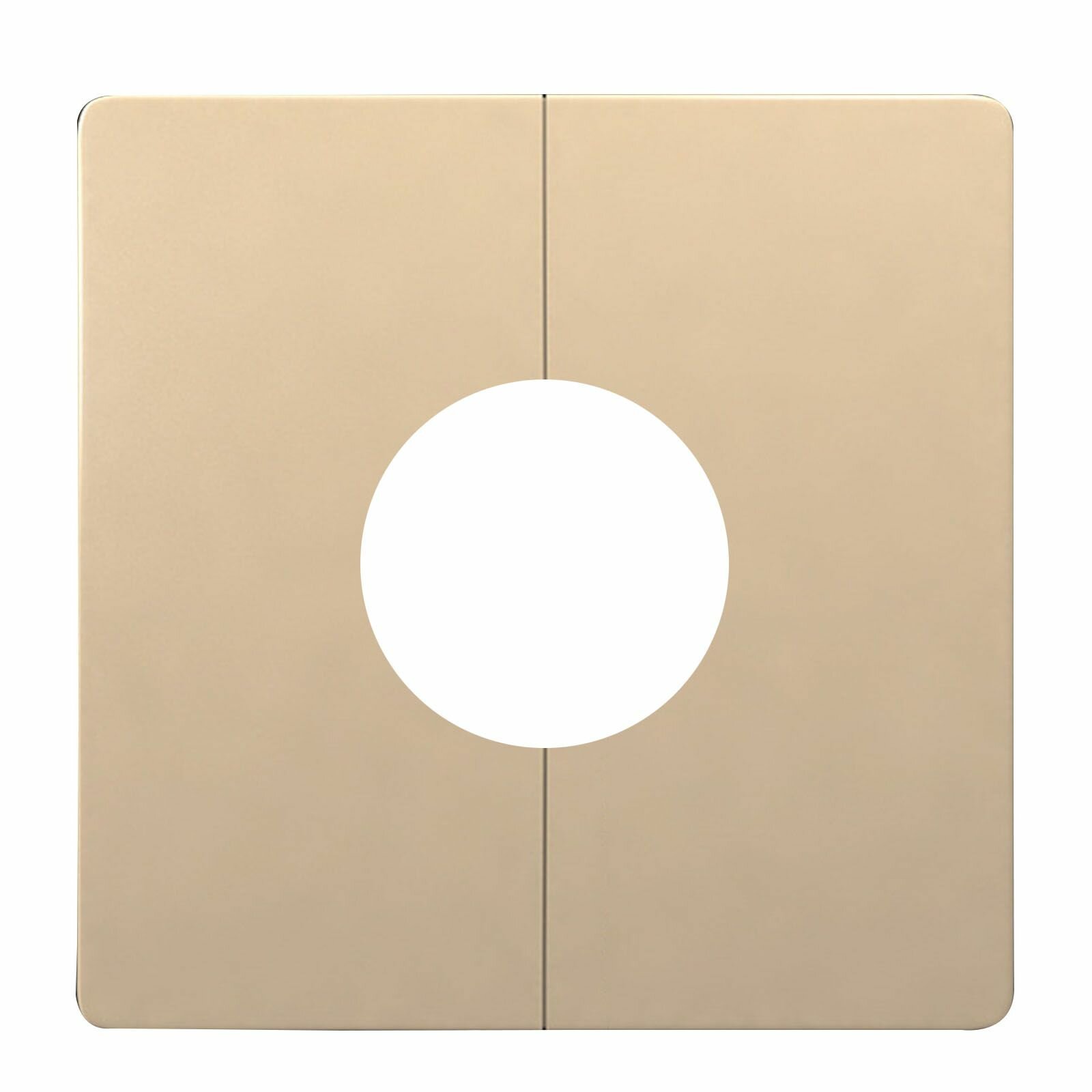 Настенная квадратная накладка с разъемным фланцем для дома, офиса, торгового центра