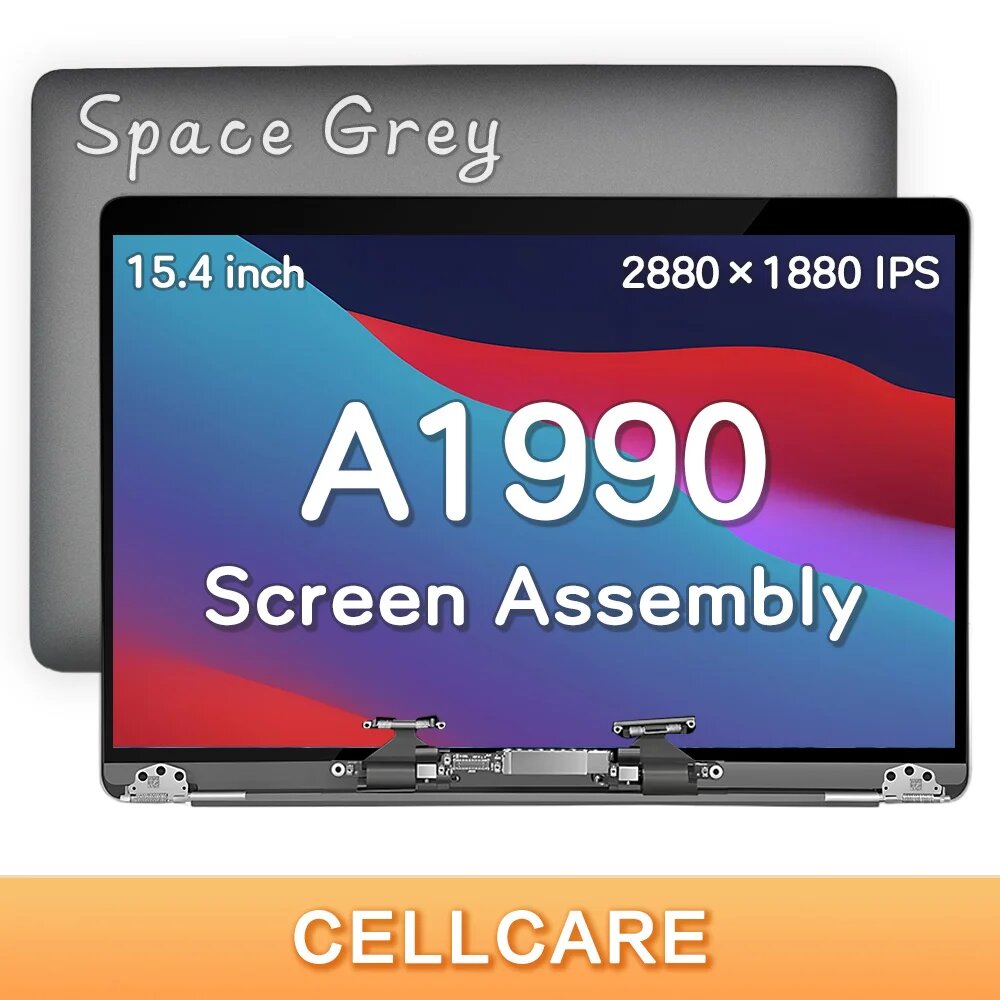 Замена экрана для MacBook Pro A1990 cellcare GRAY LCD Complete