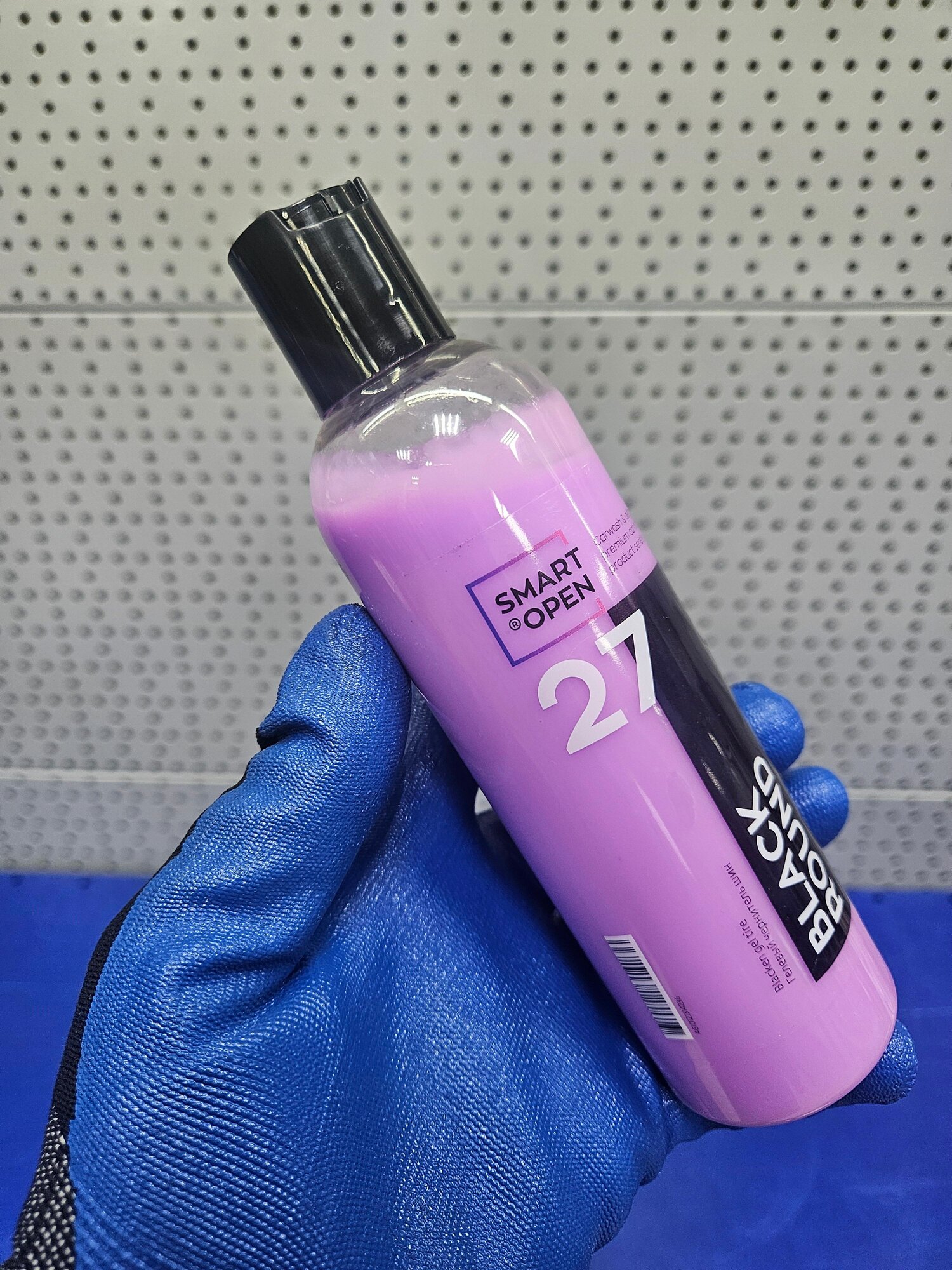 Гелевый чернитель шин Smart Open BLACK ROUND 27 (0,25л)