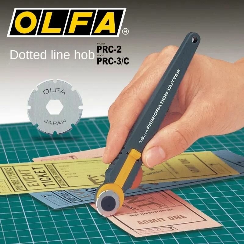 OLFA PRC 2 Дисковый нож для создания перфорированных линий 18 мм