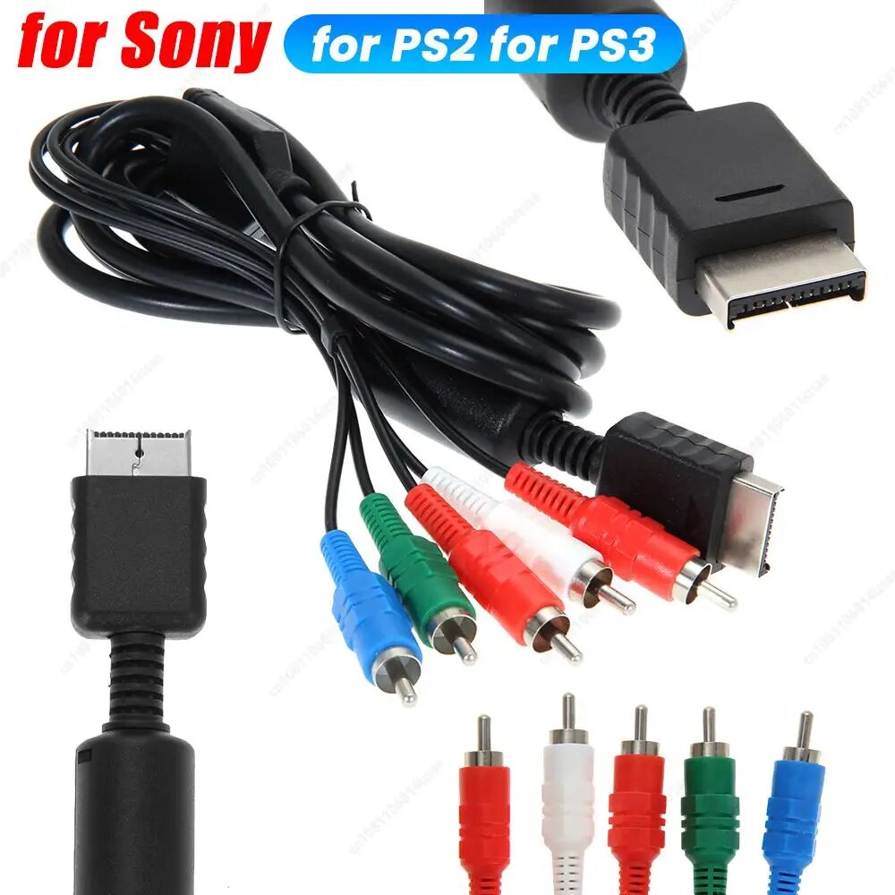 Компонентный AV-кабель для Sony Playstation PS3 PS2