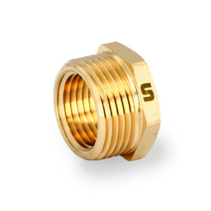 Футорка редукционная 1/4" x 1/8" ВН, латунь UNI-FITT OPTIMAL (604G0001)