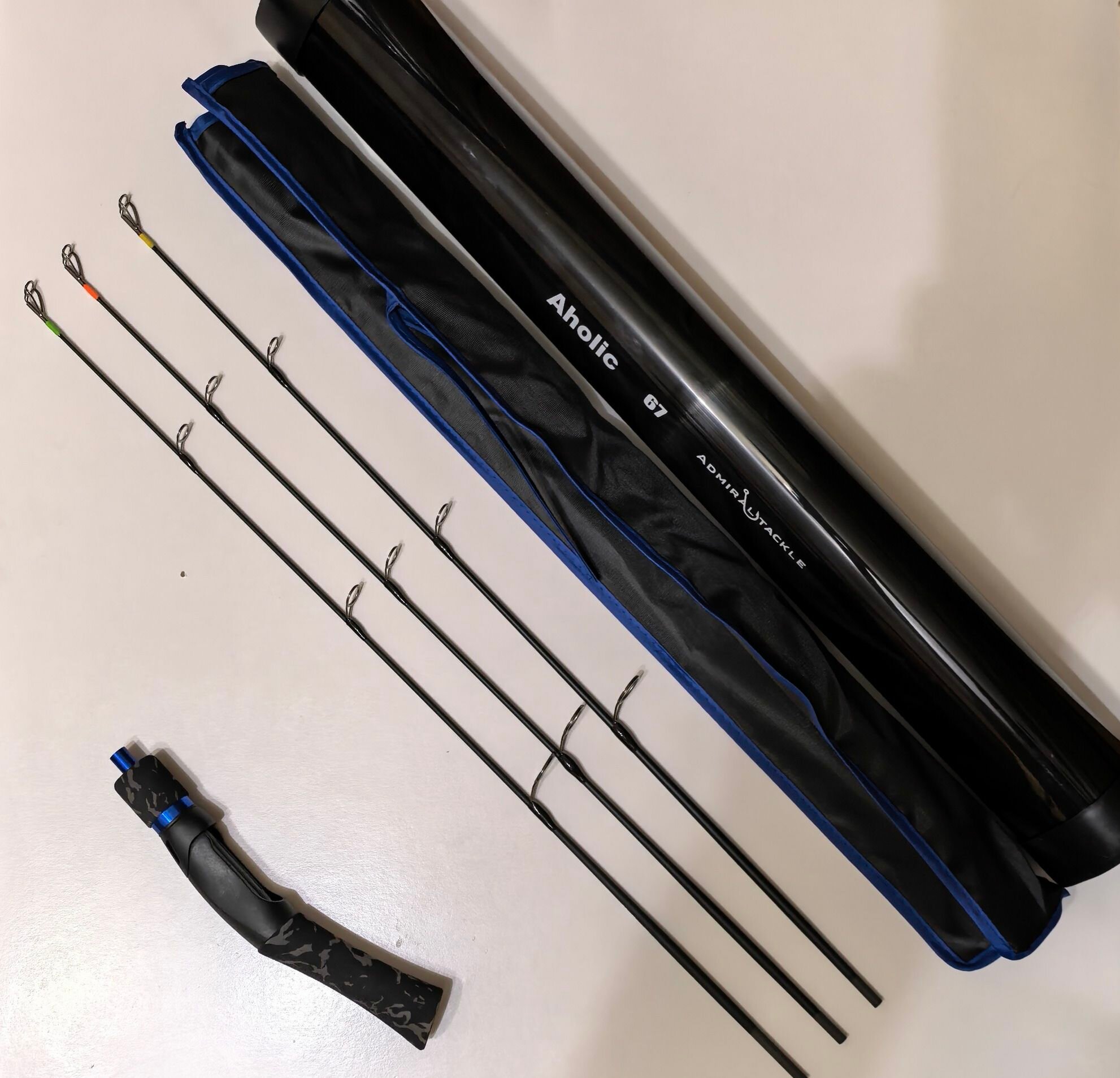 Удочка зимняя с тремя хлыстами 20, 40, 60гр admiral alcoholic