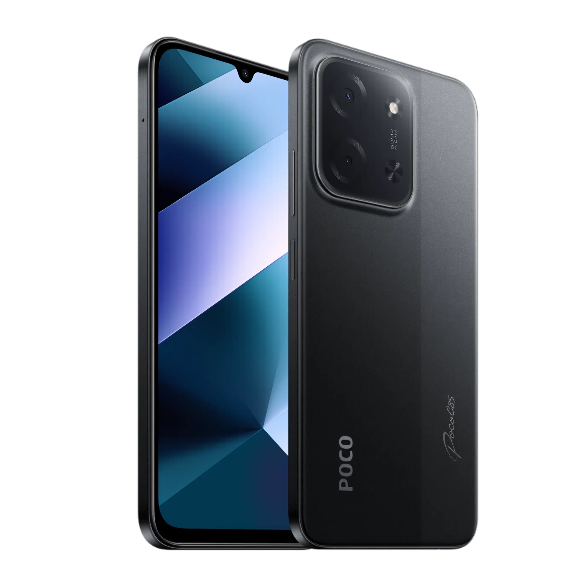 Смартфон POCO C85 6/128 ГБ, NFC Ростест (EAC), черный, Black