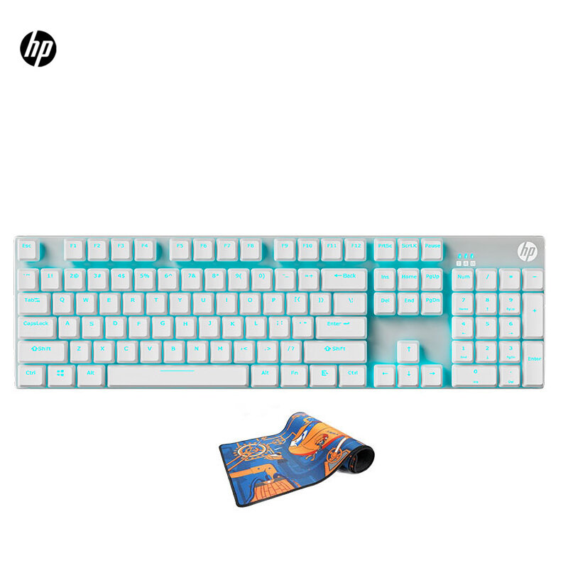 Набор клавиатура и мышь HP, multicolor, беспроводная, совместимость с Windows и Mac, 5786036