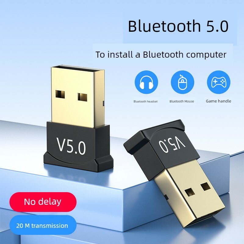 Беспроводной Bluetooth-адаптер 5.4 (модуль USB) для настольного компьютера, без драйверов, для гарнитуры и мыши