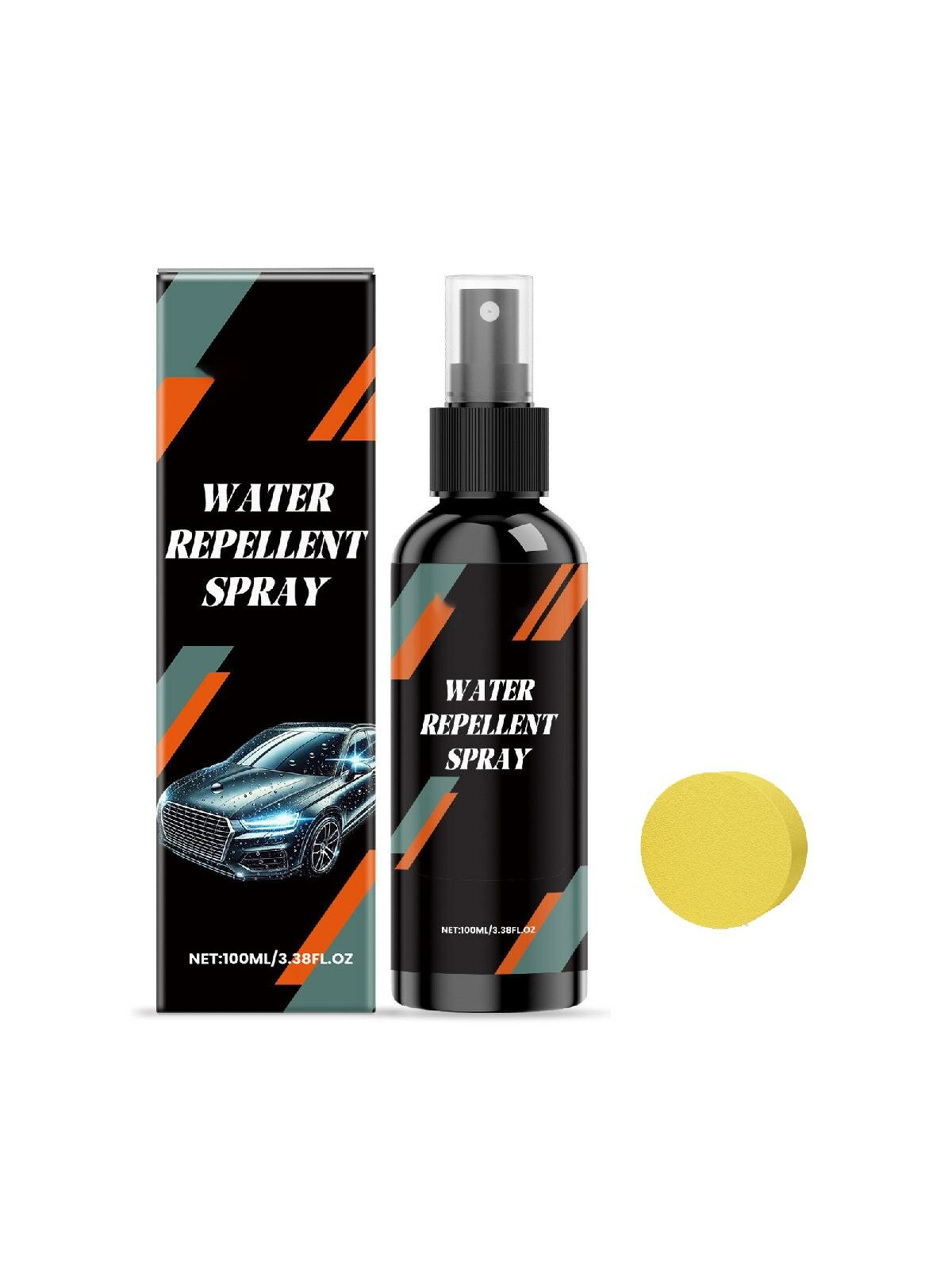 100 мл Водоотталкивающий распылитель для автомобильного стекла, Гидрофобное покрытие от дождя, лобовое стекло