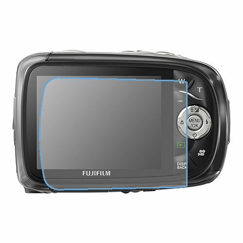 Скрин Мобайл защитный экран для фотоаппарата FujiFilm FinePix XP10 (FinePix XP11) из нано стекло 9H