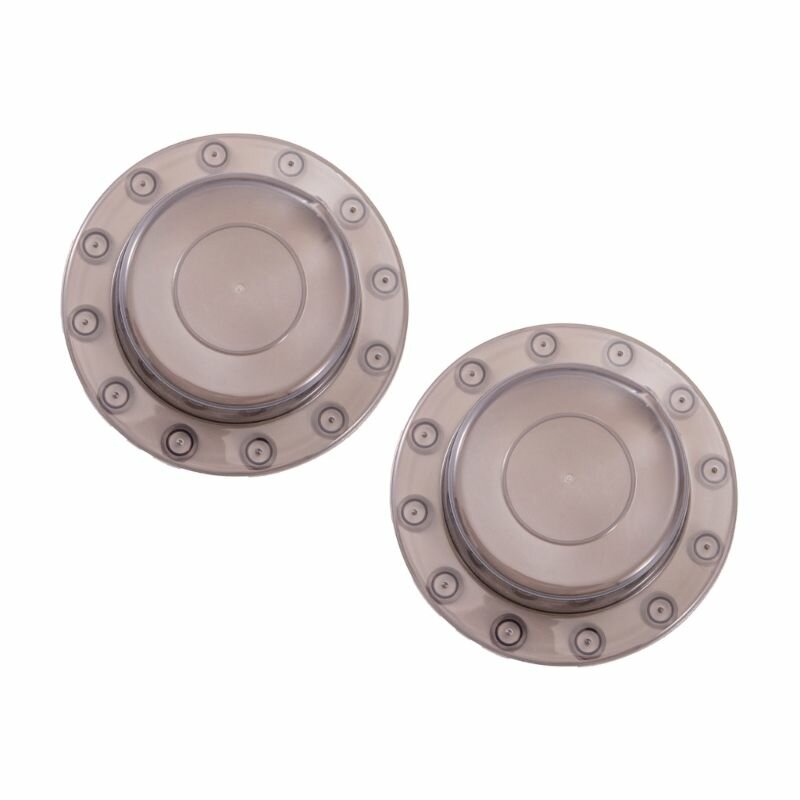 2 ванны, повышенный уровень воды, заглушки для предотвращения перелива-бронза