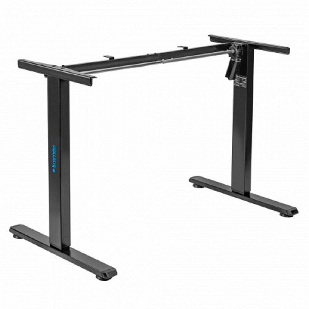 Kromax Крепеж OMEGA-40 black, подстолье электрическое для TV, max выс. 710-1160 мм, max вес 80 кг.