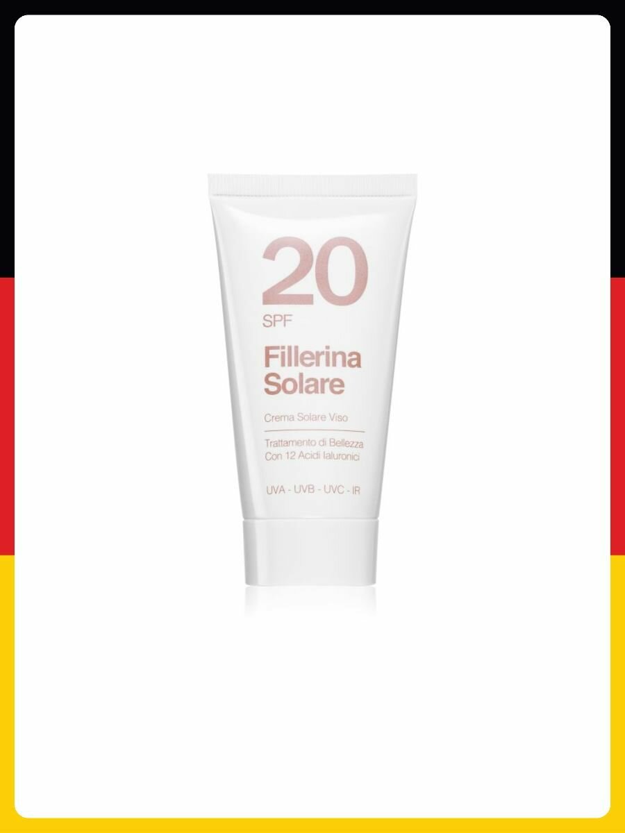 Средство солнцезащитное Fillerina Sun Beauty Face Sun Cream SPF 20, 50 мл
