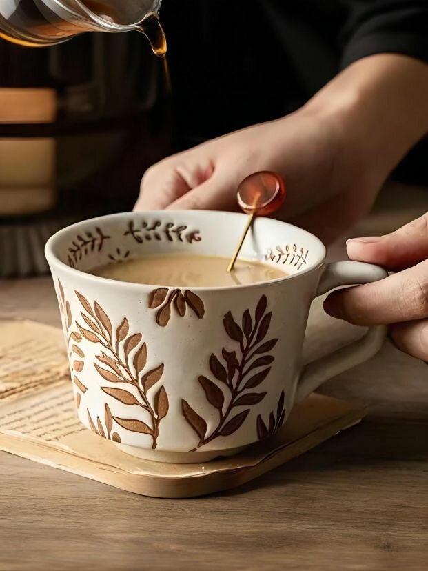 Японский стиль грубая керамика для коф