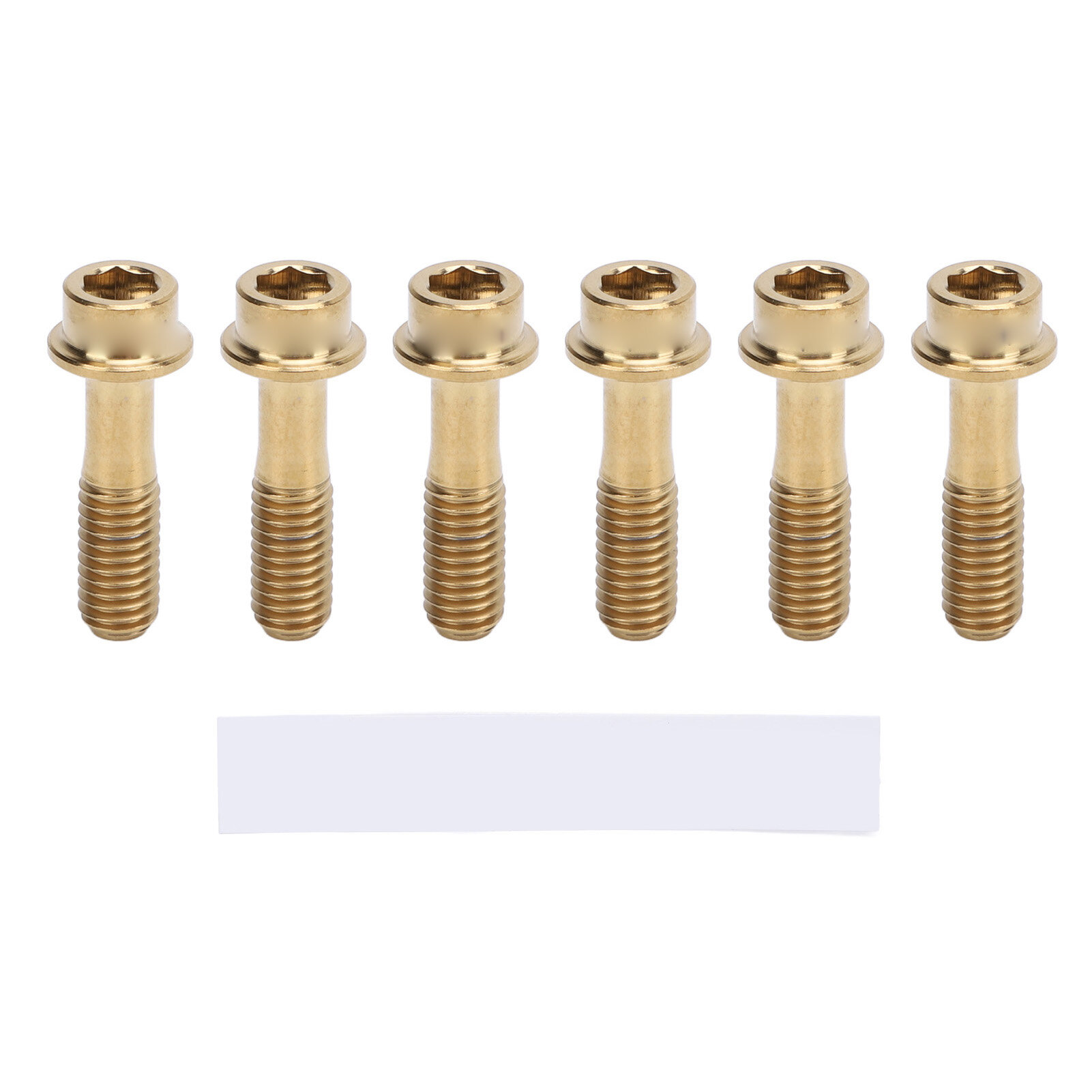6 шт. M5x18 мм болты для фиксации выноса руля велосипеда болты для крепления тормозного рычага для горного шоссейного велосипеда золотые