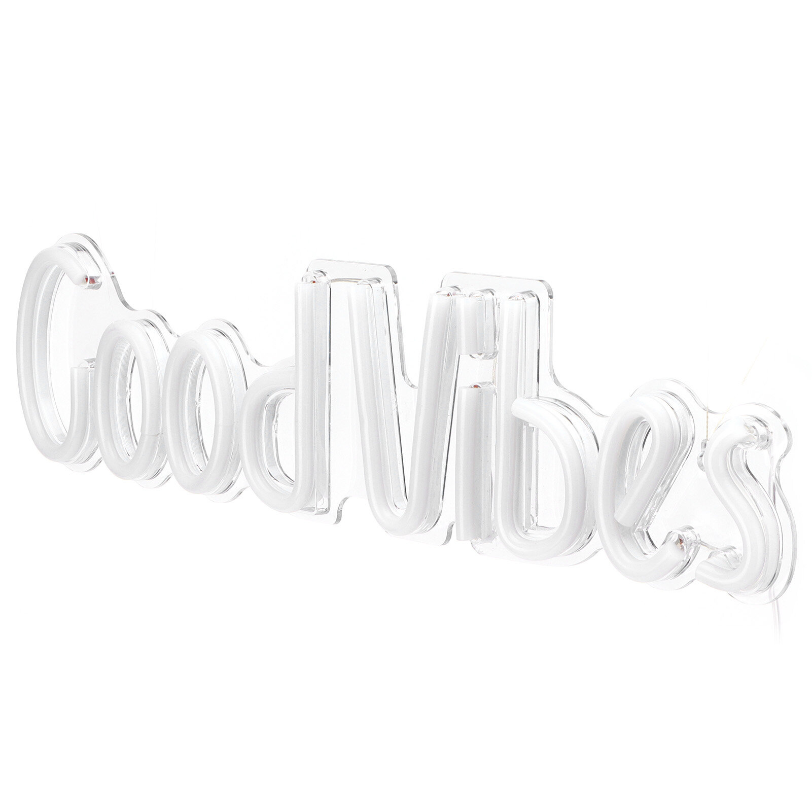 Неоновая вывеска "Good Vibes" для спальни, бара, отеля и вечеринки с питанием через USB