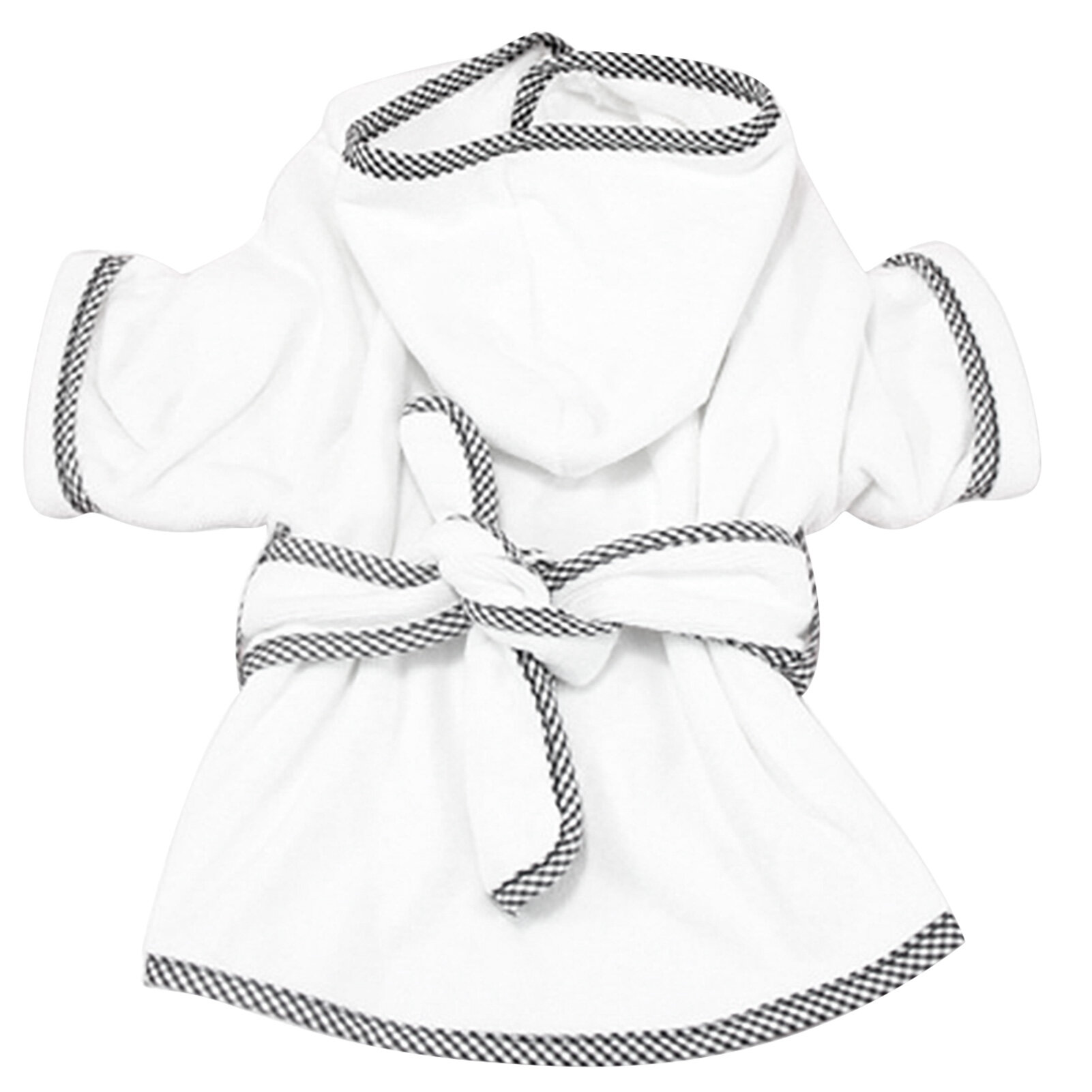 Поводок для собак Towel Одежда для кошек Towel Пиджак для собак Одежда для домашних животных Пиджак для собак Сушильный плащ из микрофайбры Быстро высыхающий Супер впитывающий Размер 2XL Белый Материал полиэстер