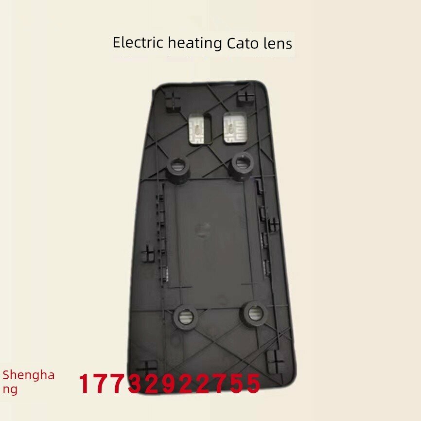 Левое большое зеркало с кронштейном для грузовика Shacman X5000 X6000 X5000S запасная деталь зеркала заднего вида