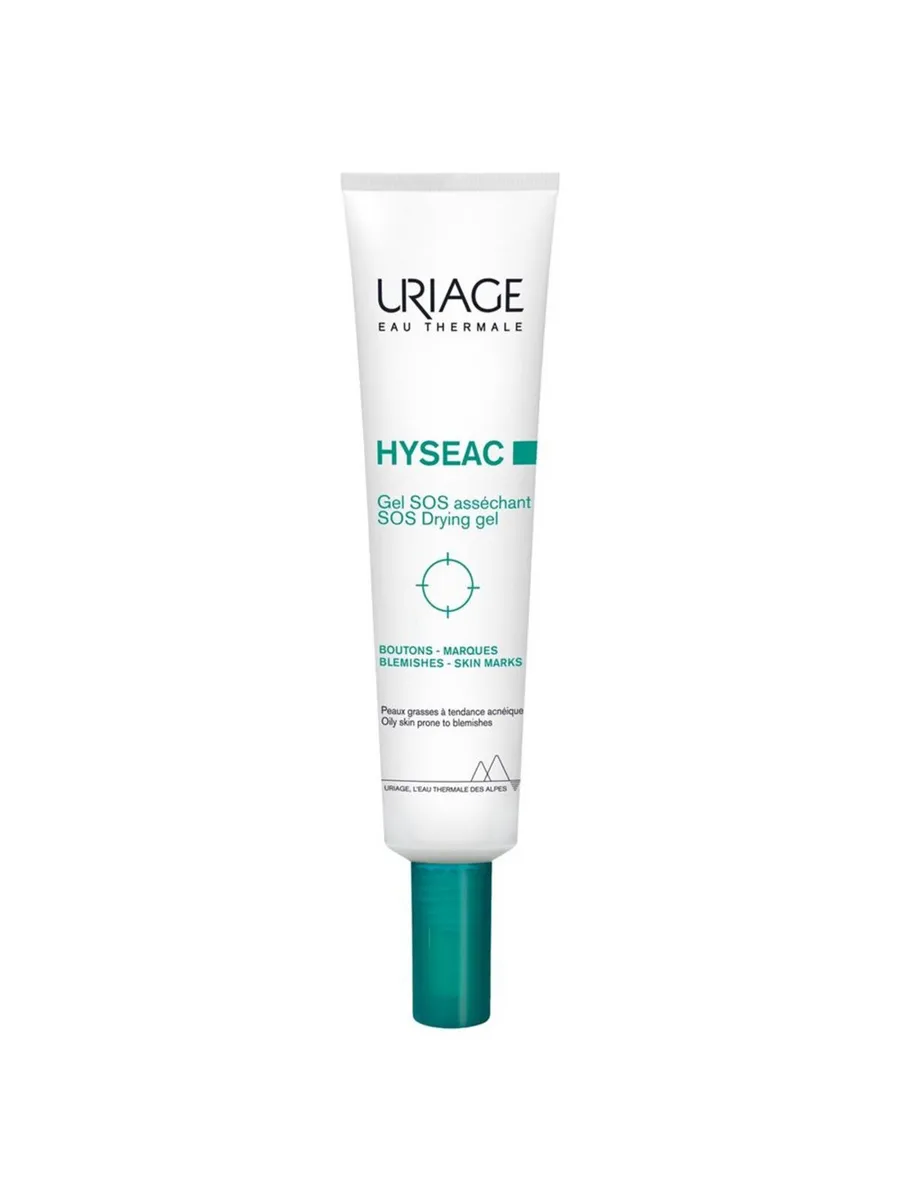 Гель Uriage Hyseac SOS Drying Gel, SOS-гель локального действия подсушивающий, 15 мл