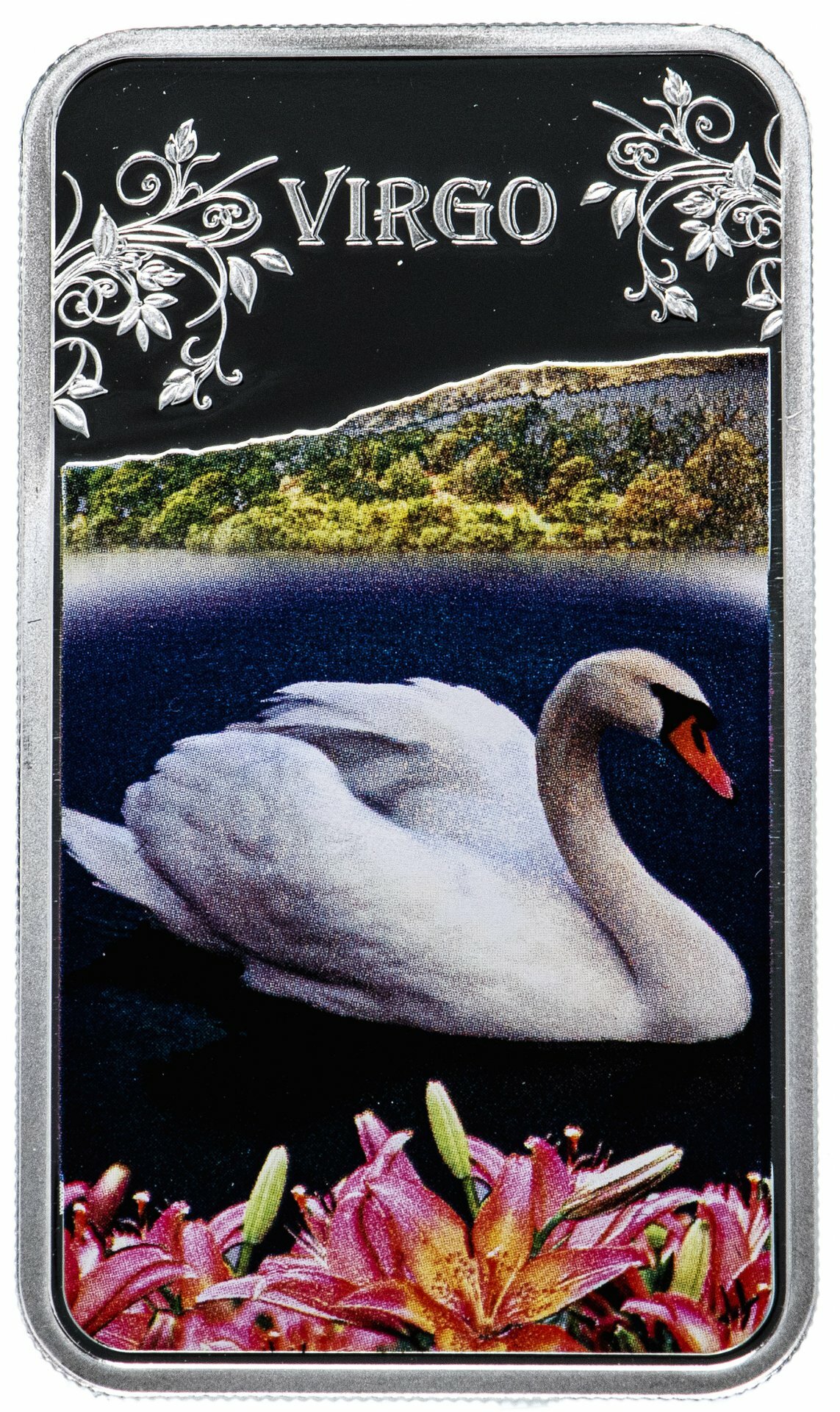 Острова Кука 1 доллар 2014 "Знаки зодиака - Дева" в футляре с сертификатом, Серебро 999, в сохранности Proof